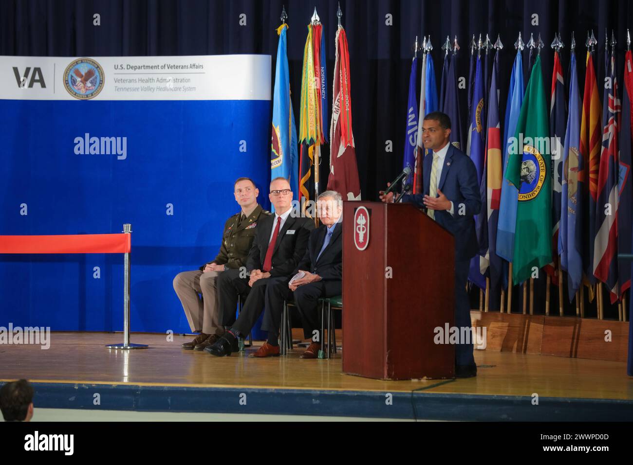 The VA Under Secretary for Health Dr. Shereef Elnahal, Assistant ...
