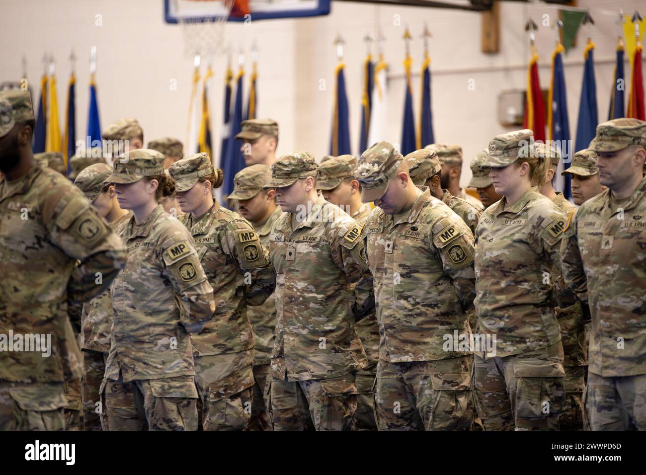 120 Soldiers return home from deployment Feb. 9 as they are embraced by ...