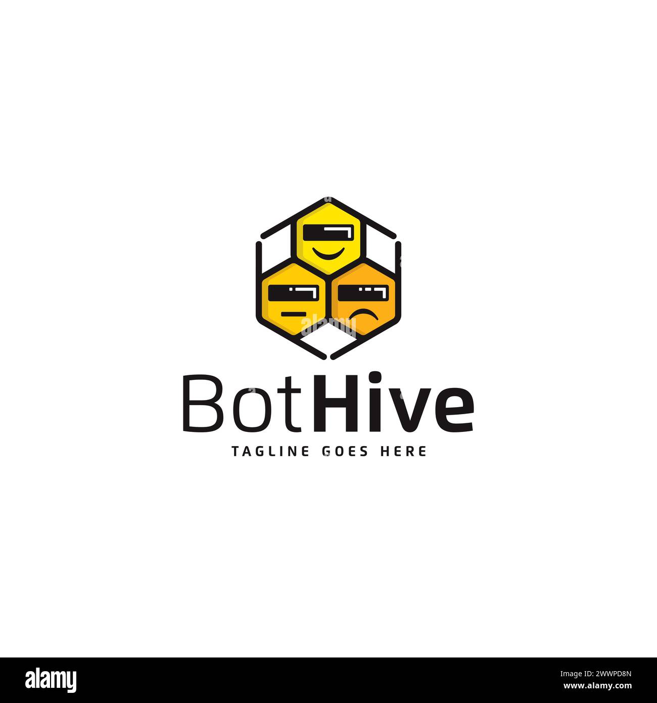 Bot brand logo Stock Vector Images - Alamy