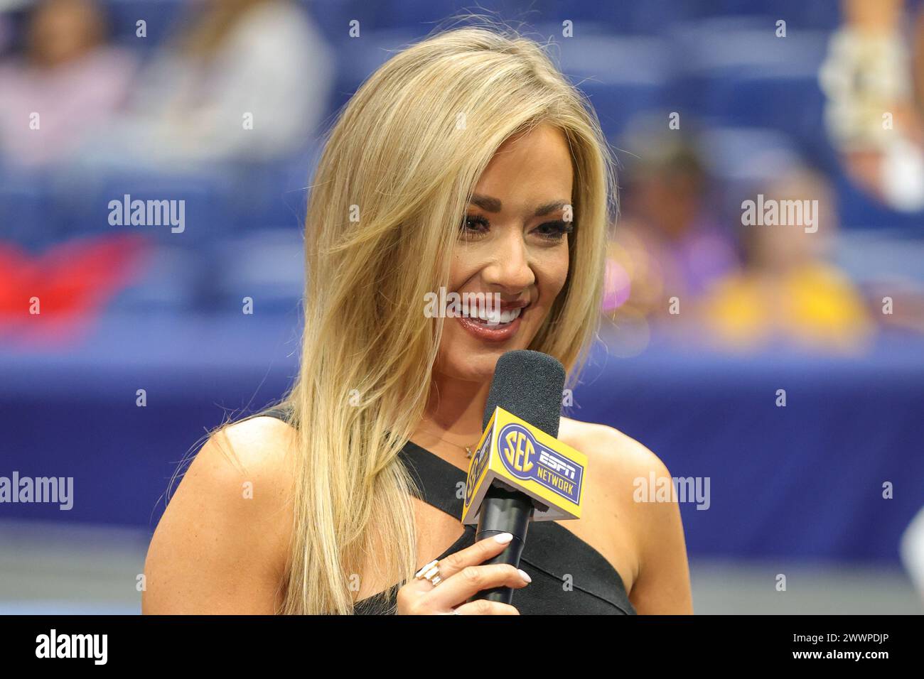 March 23, 2024: ESPN reporter Taylor Davis gives an update of the ...