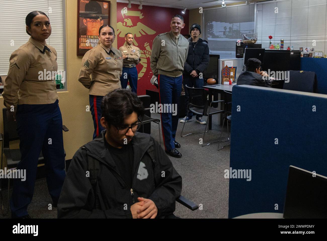 U.S. Marine Corps Sgt. Maj. Carlos Ruiz, the 20th Sergeant Major of the ...