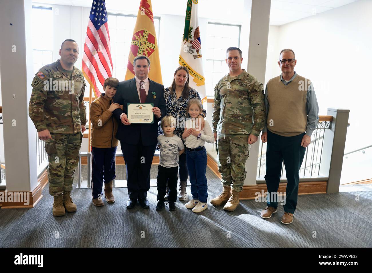 FORT RILEY, Kan. – In recognition of his heroism, Enoch was honored ...