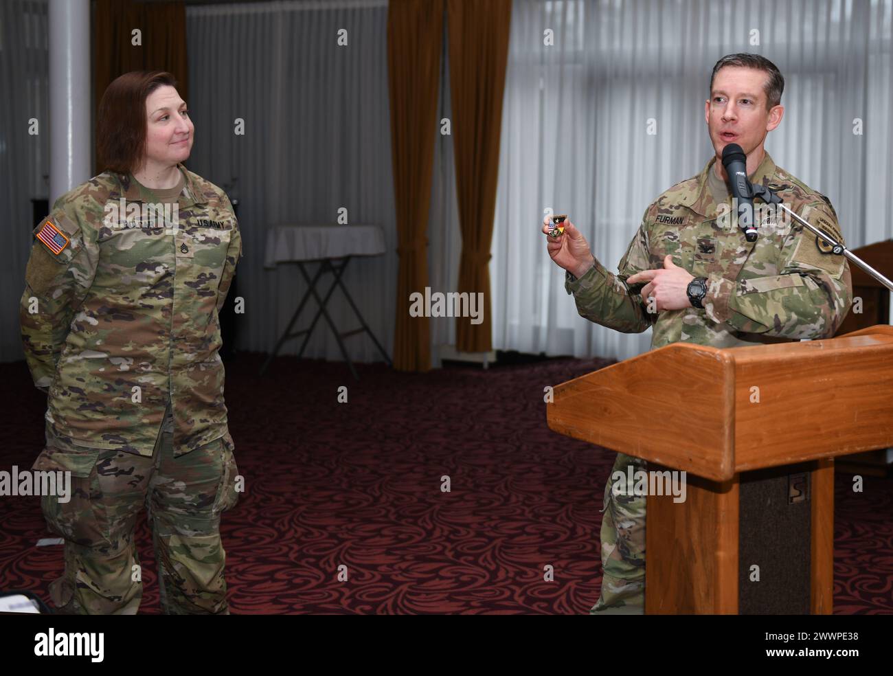U.S. Army Garrison Rheinland-Pfalz Commander, Col. Reid E. Furman ...