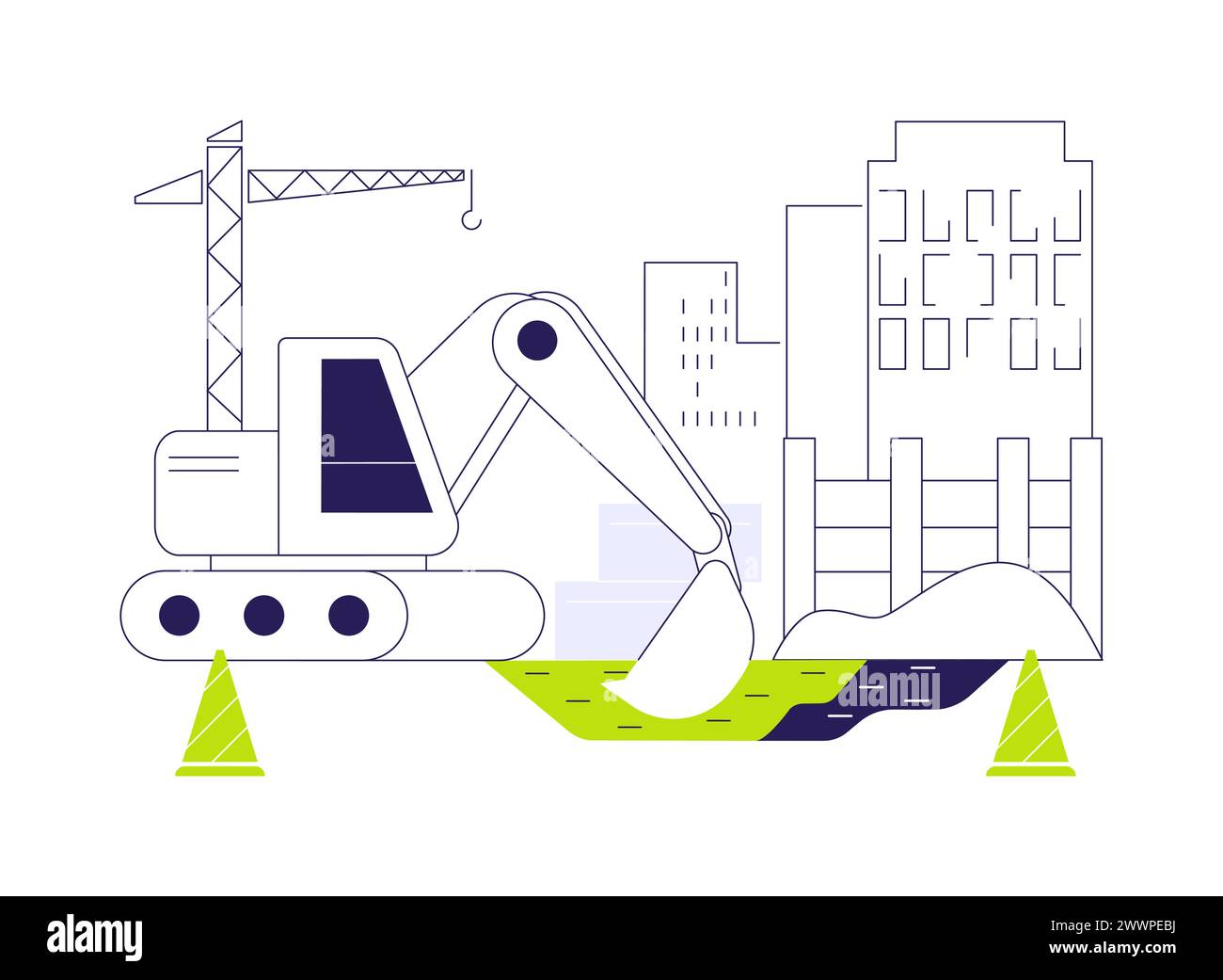 Building foundations illustration hi-res stock photography and images ...