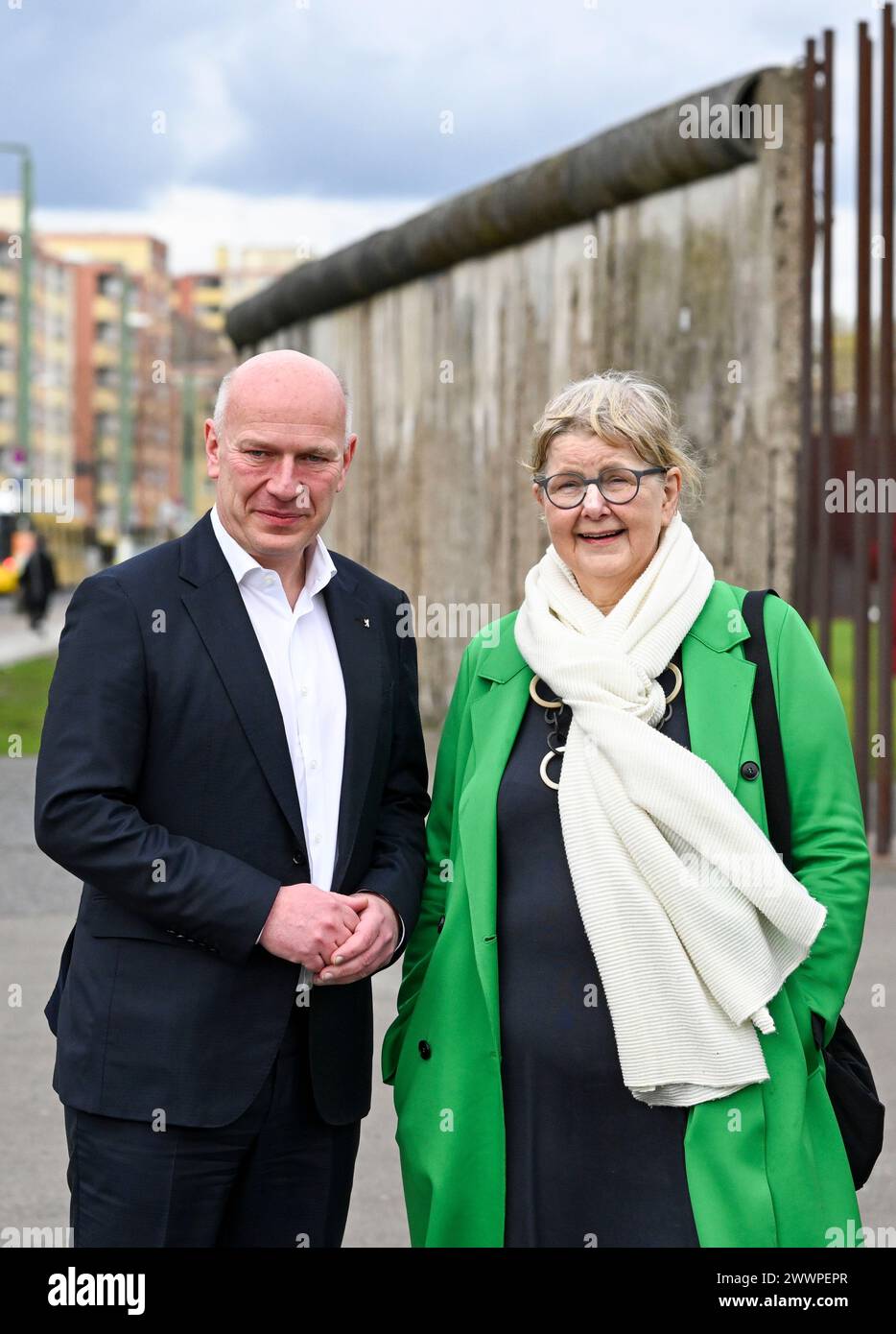 25 March 2024, Berlin: Kai Wegner (CDU), Governing Mayor of Berlin, and ...