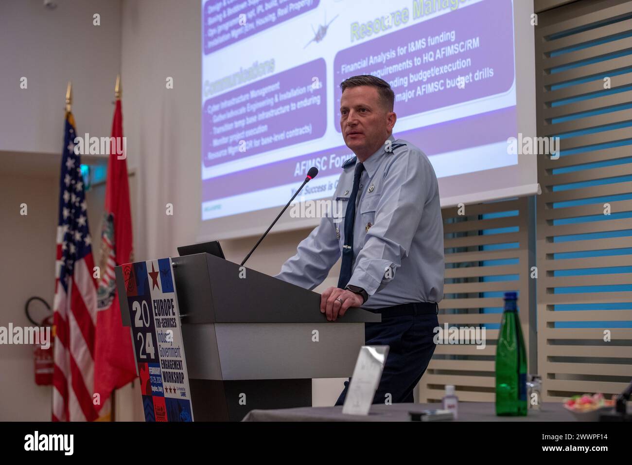 Air Force Col. Richard Martin, commander, Air Force Installation and ...