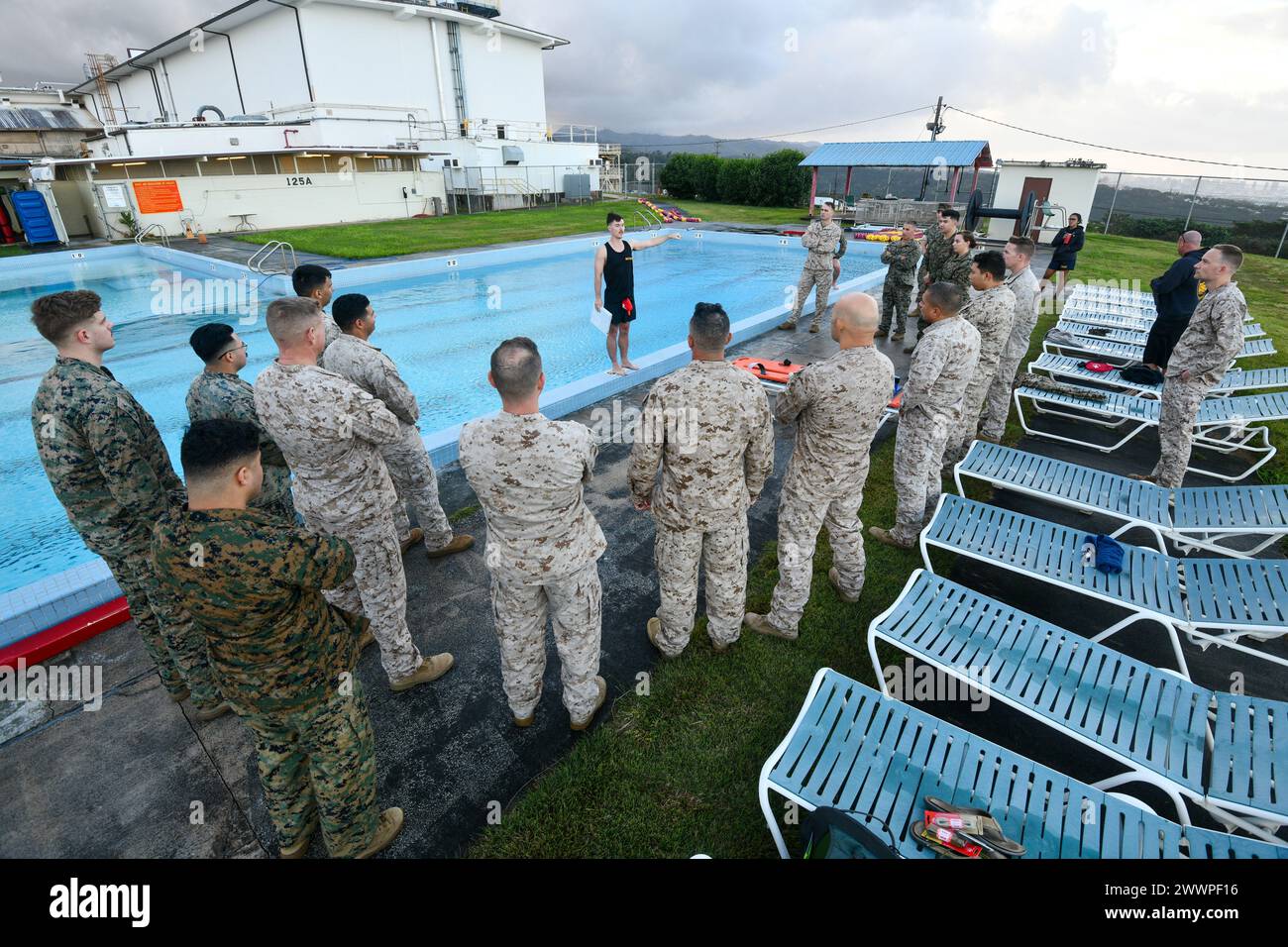 U.S. Marine Corps Cpl. Dillon Buck, Marine Corps Instructor of Water ...