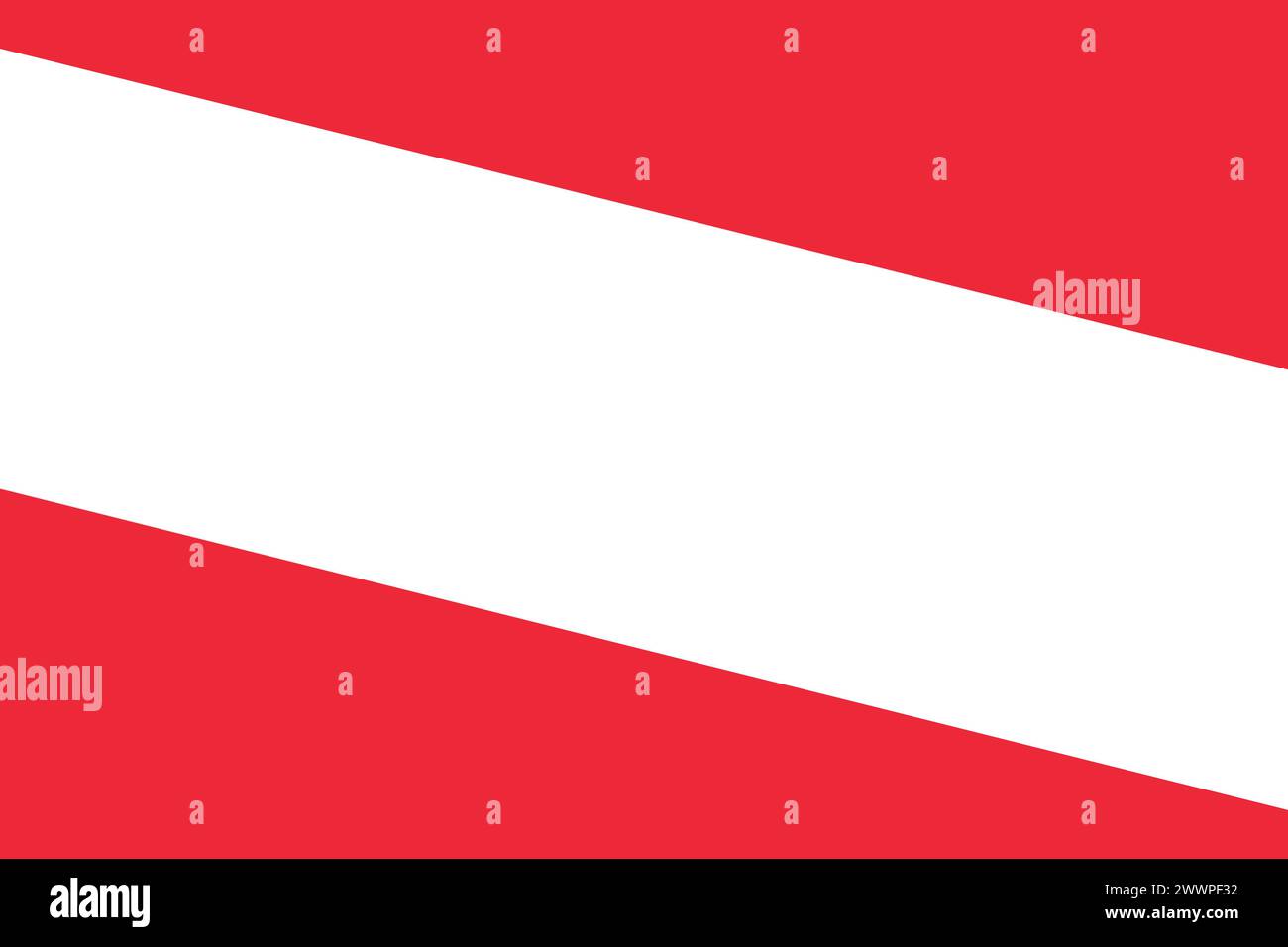 Austria flag - rectangular cutout of rotated vector flag Stock Vector ...