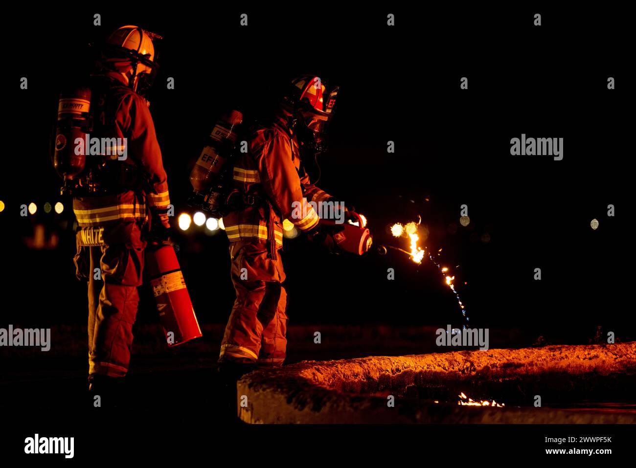 U.S. Marines with Marine Wing Support Squadron 172, 1st Marine Aircraft ...