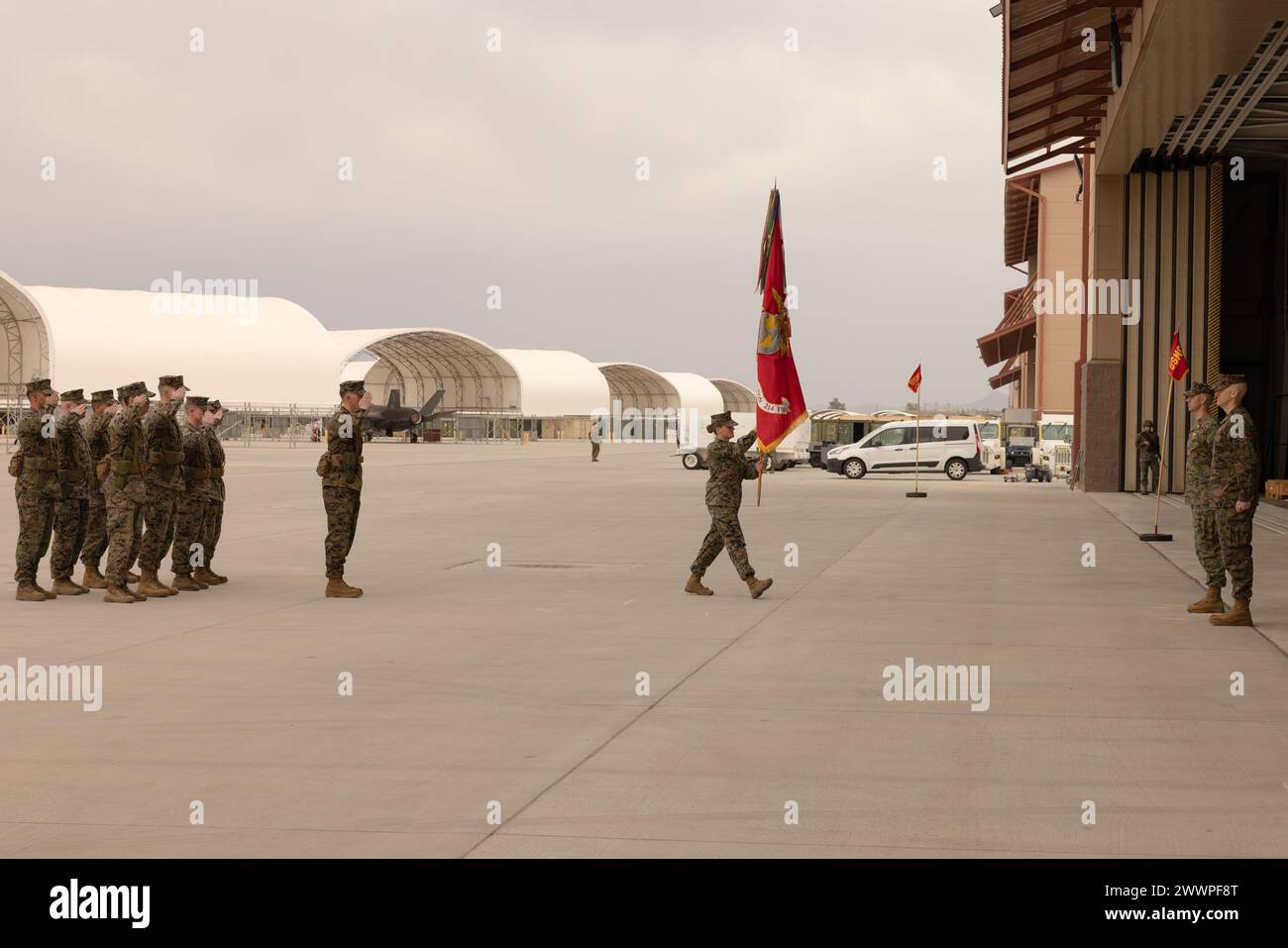 U.S. Marines with Marine Fighter Attack Squadron 214 (VMFA-214), 3rd ...