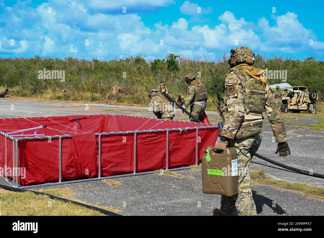 U.S. Air Force Staff Sgt. Juan Martinez, 36th Contingency Response ...