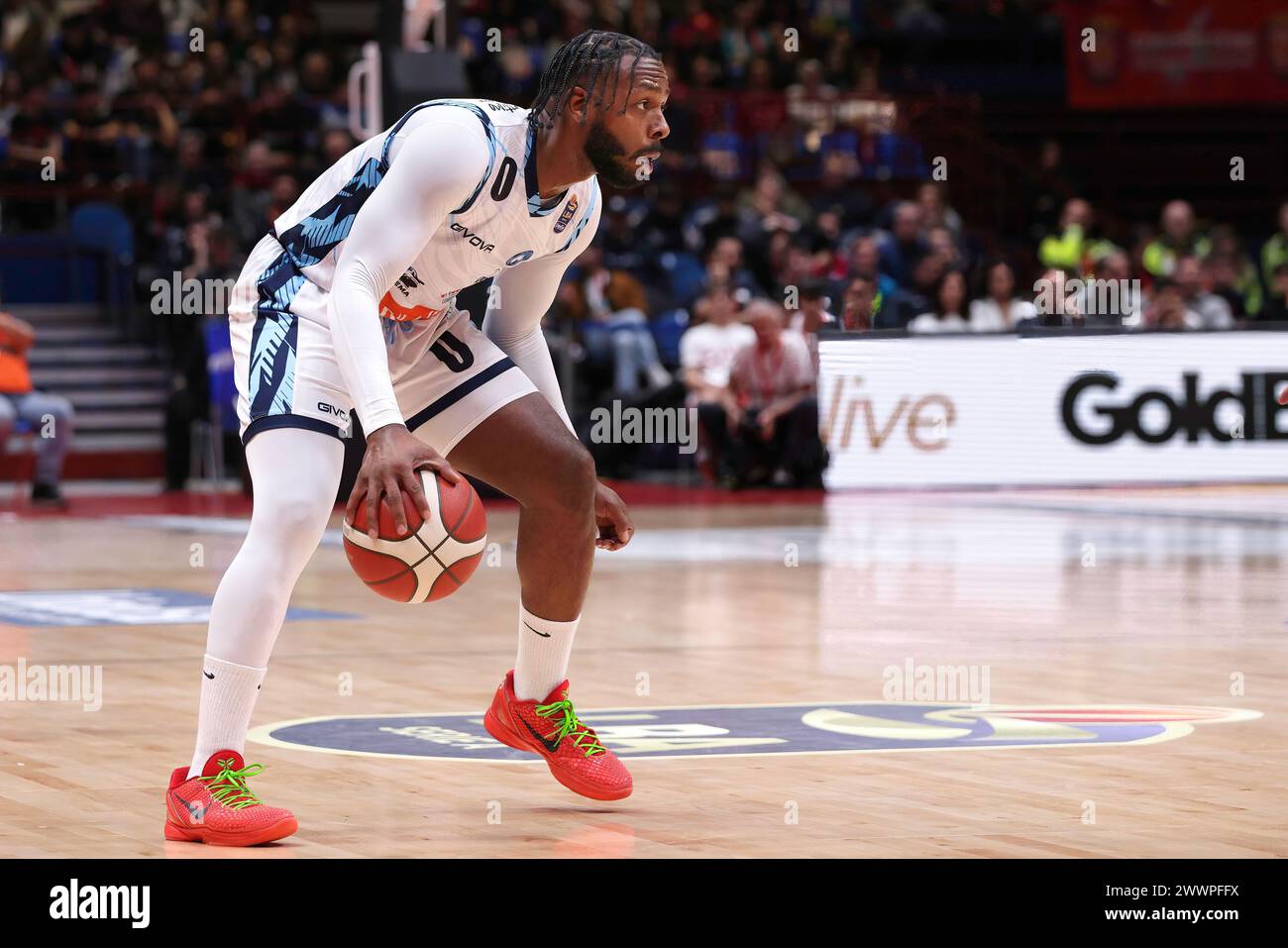Milan, Italy. 25th Mar, 2024. Italy, Milan, march 24 2024: Jacob Pullen ...