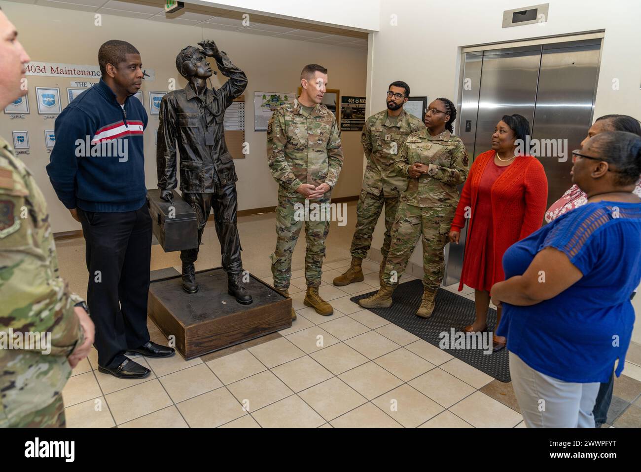 U.S. Air Force Col. Billy Pope, Jr., 81st Training Wing commander ...