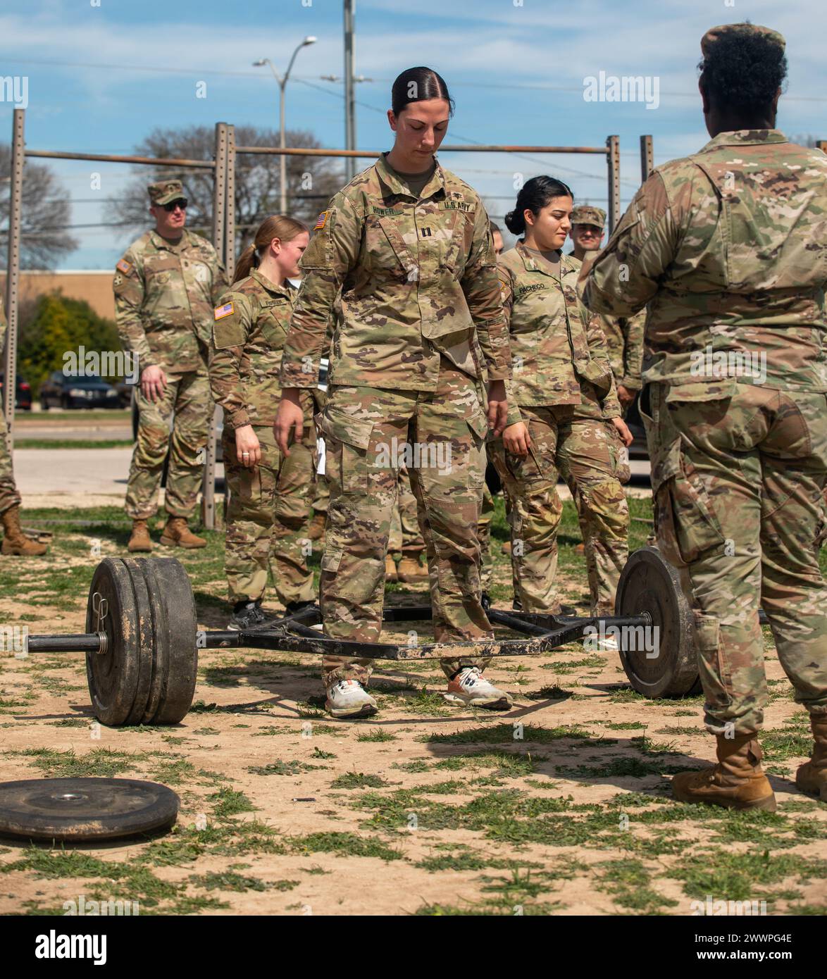 Capt. Megan Hower, assigned to the Carl R. Darnall Army Medical Center ...