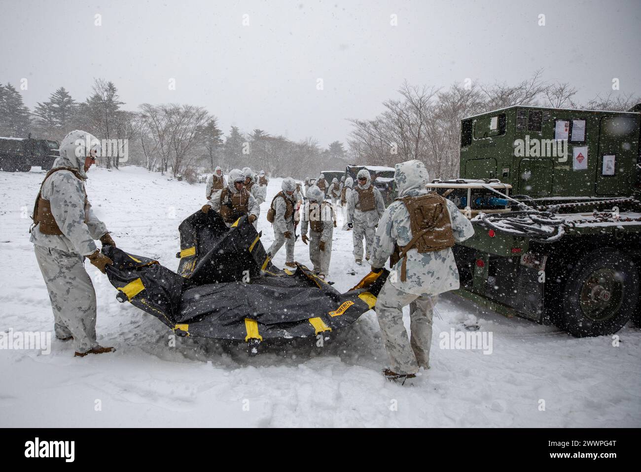 U.S. Marines with Combat Logistics Regiment 3, 3rd Marine Logistics ...