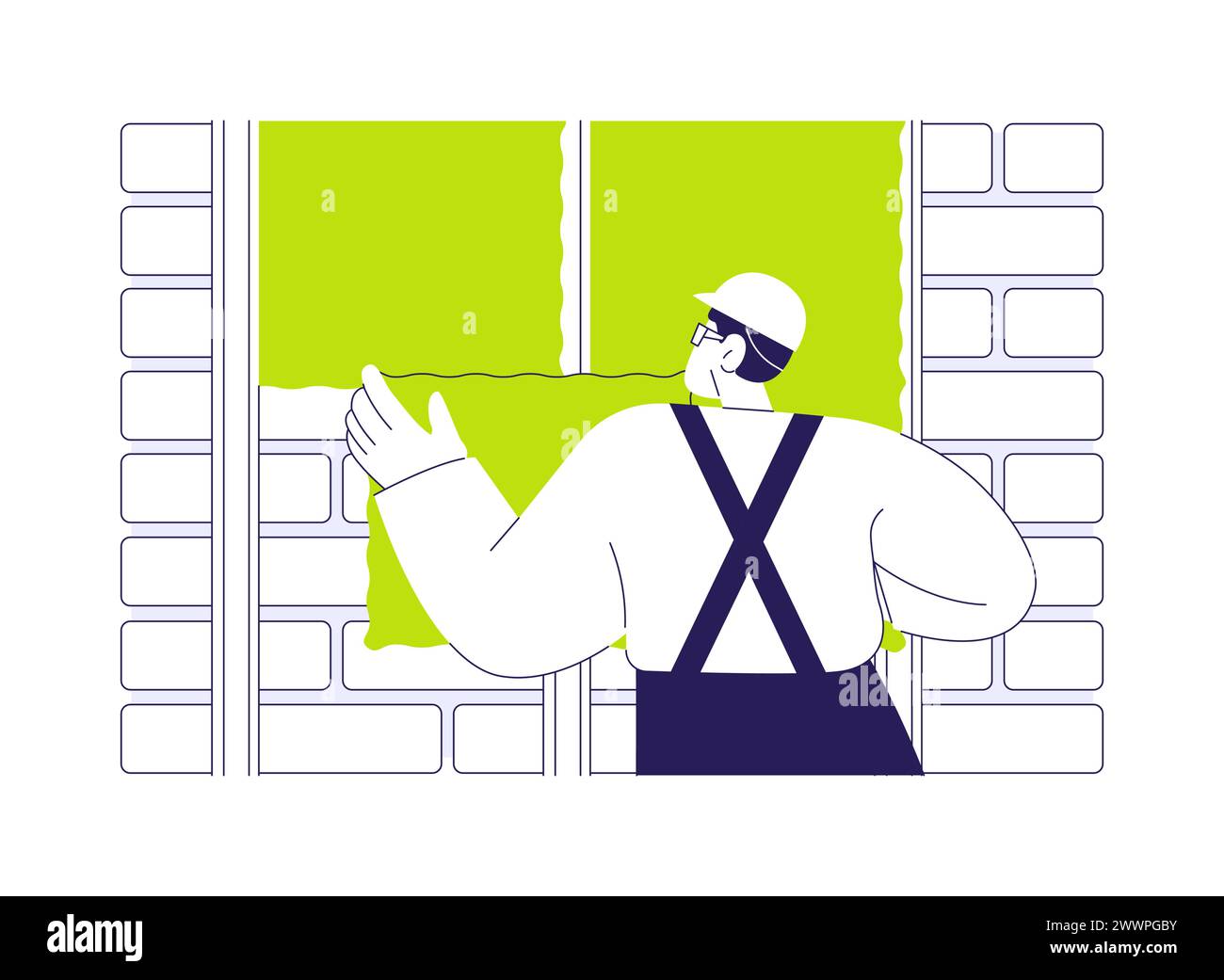 Roll insulation abstract concept vector illustration Stock Vector Image & Art - Alamy