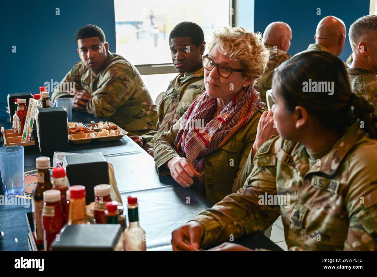 U.S. Rep. Chrissy Houlahan, joins soldiers from Task Force Paxton ...