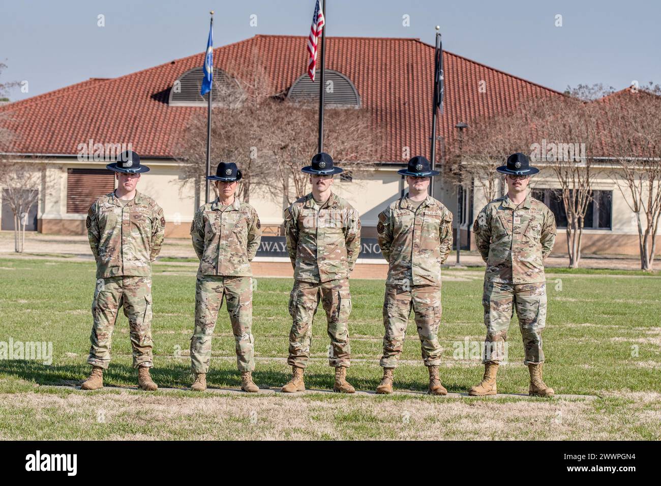 From left U.S. Air Force TSgt Joseph Charron, U.S. Air Force MSgt ...