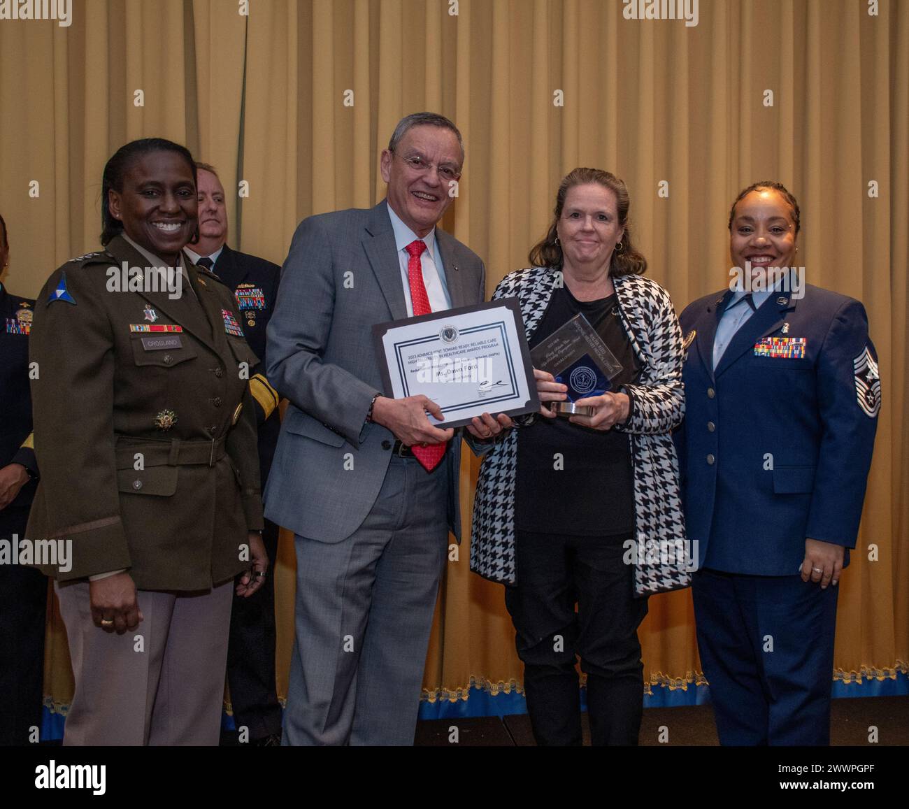 Dawn Ford, representing Walter Reed National Military Medical Center ...