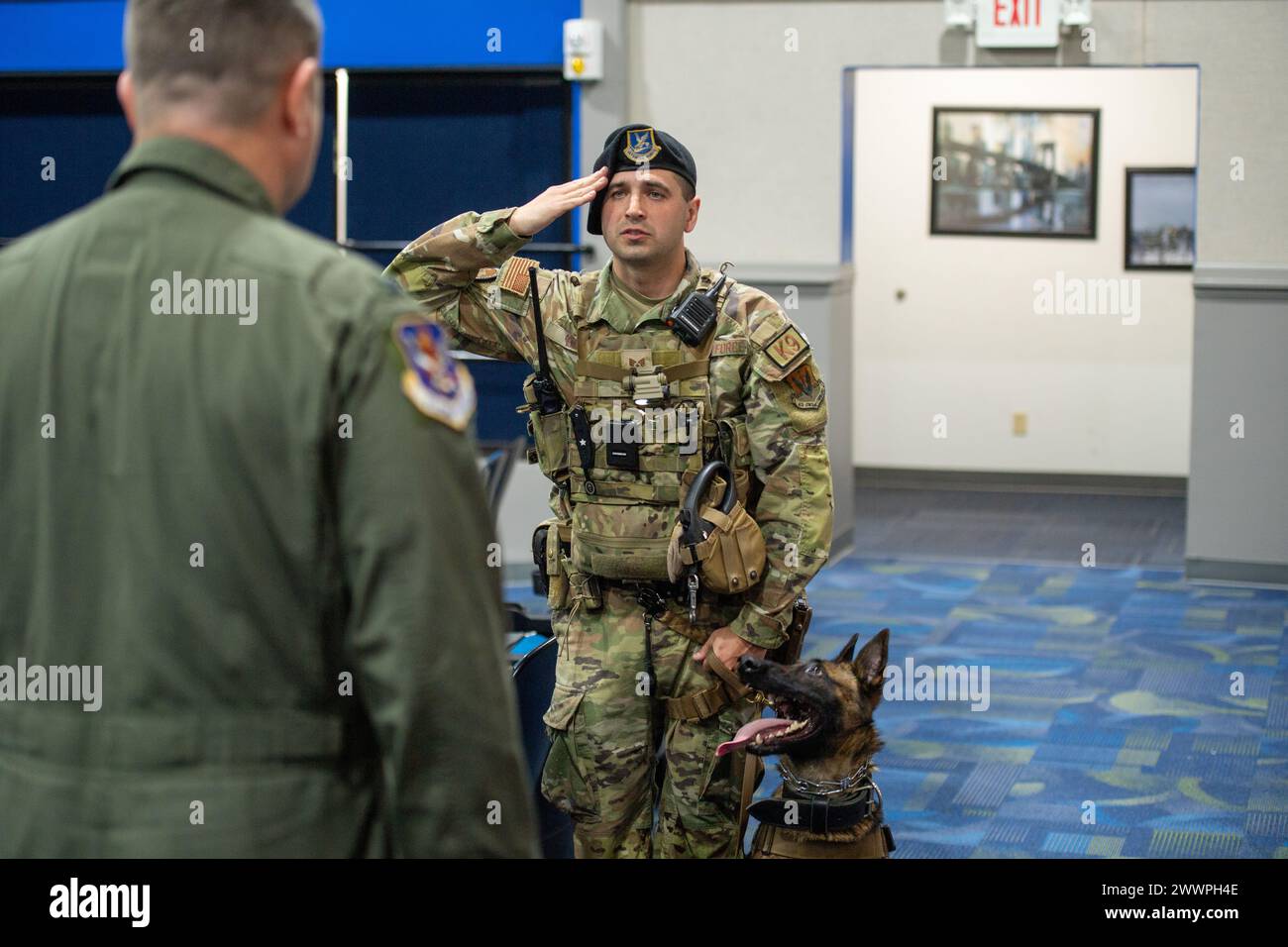 U.S. Air Force Staff Sgt. Brady Sloup, 23rd Security Forces Squadron ...