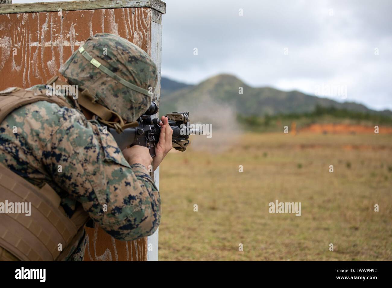 U.S. Marine Corps Lance Cpl. Thomas Gallant, a motor vehicle operator ...