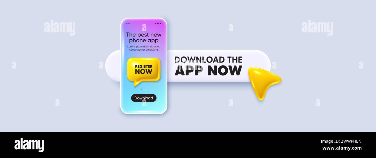 Register now tag. Free registration offer. Download the app now. Phone ...