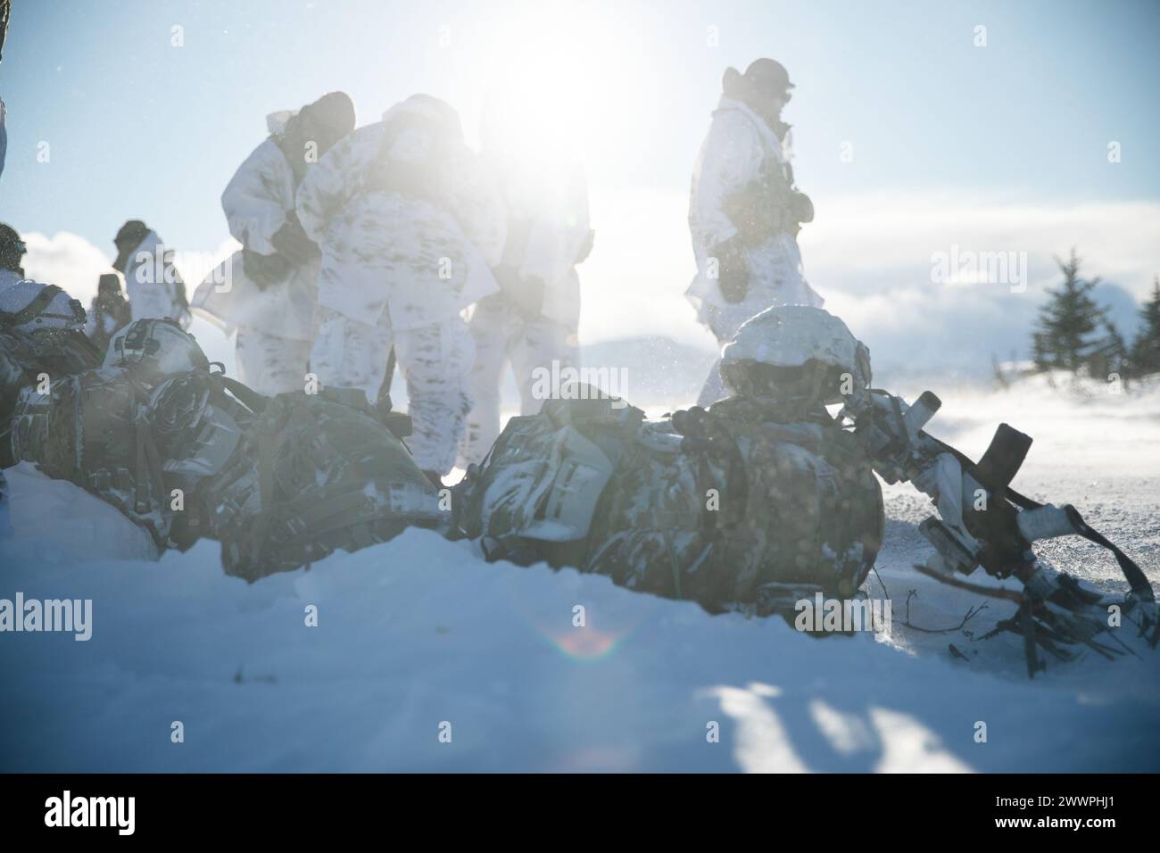 U.S. Soldiers, attached to 3rd Battalion, 509th Infantry Regiment, 2nd ...