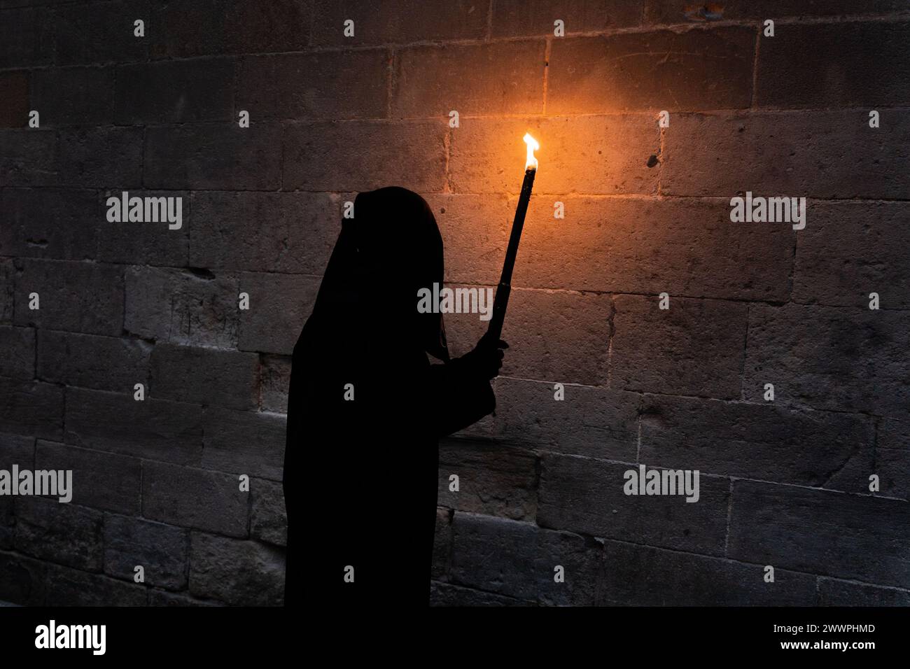 Barcelona, Barcelona, Spain. 24th Mar, 2024. The Procession of the Good ...