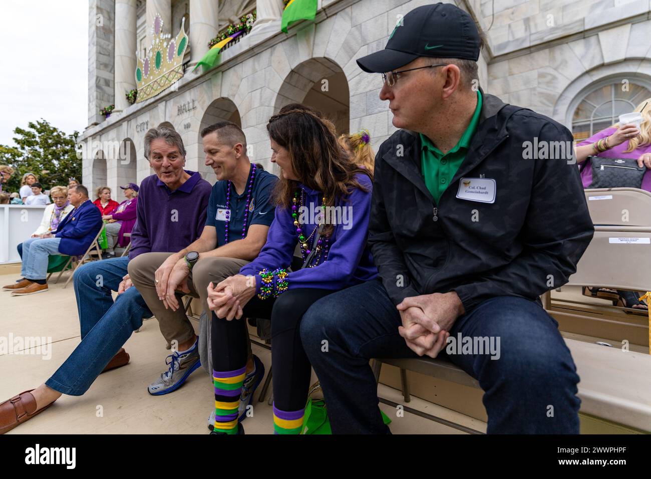 Krewe of neptune mardi gras parade hi-res stock photography and images ...