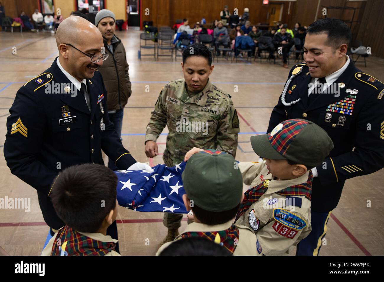 U.S. Army Soldiers with Able Company, Recruiting and Retention ...