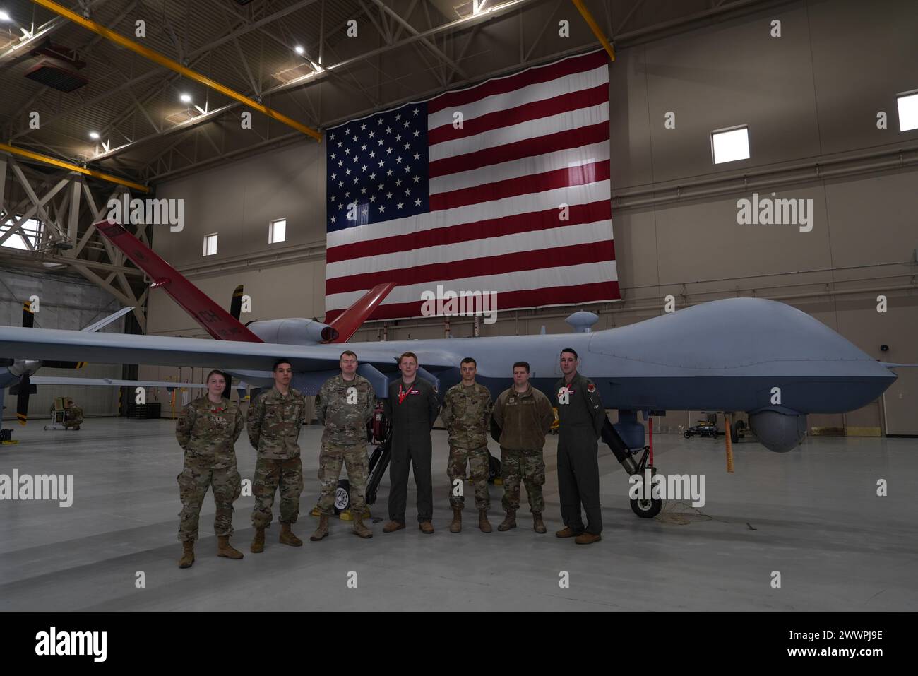 U.S. Air Force Airmen assigned to the 432nd Wing/432nd Air ...