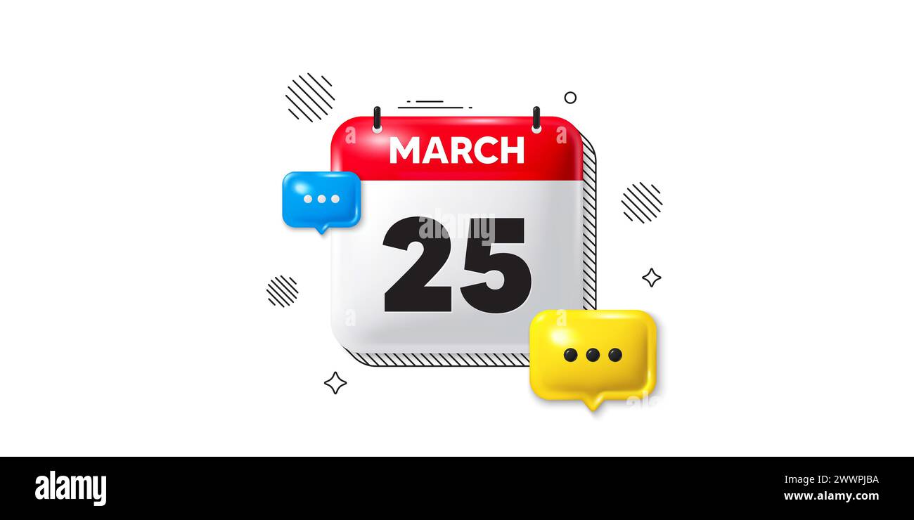 March 25th Stock Vector Images - Alamy