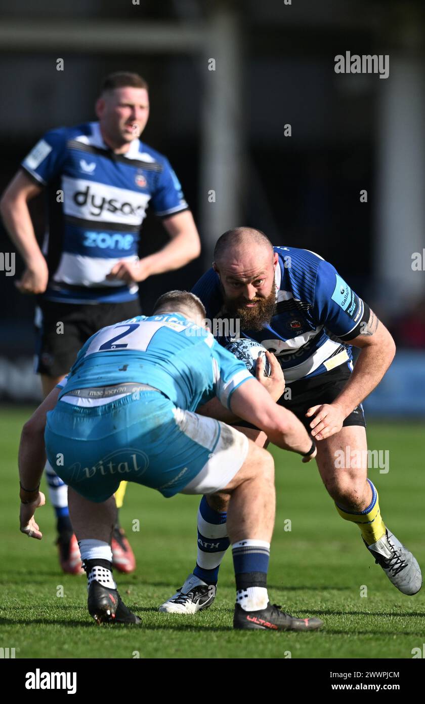 24th March 2024, The Recreation Ground, Bath, Somerset, England ...