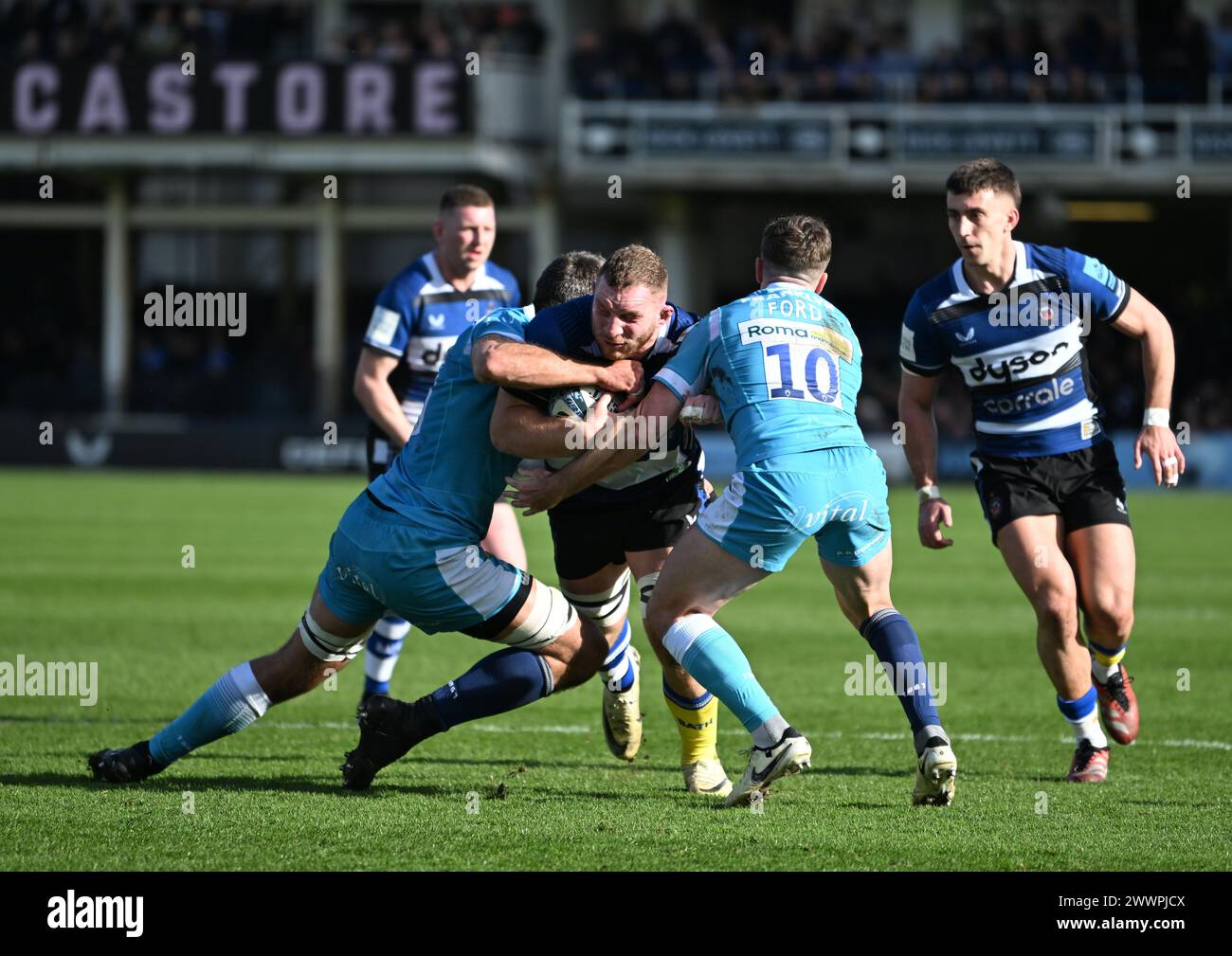 24th March 2024, The Recreation Ground, Bath, Somerset, England ...