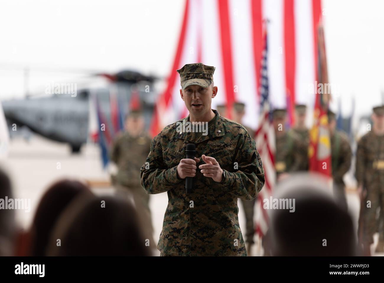 U.S. Marine Corps Lt. Col. Justin Carrel, a native of Alabama and ...