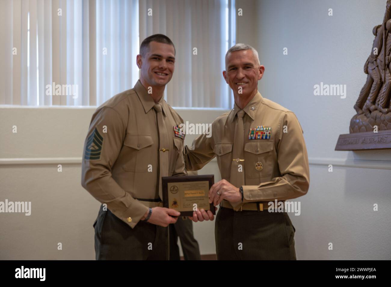 U.S. Marine Corps Col. Prescott Wilson, a Plano, Texas native ...