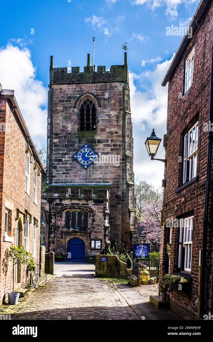 St. Michael and All Angels Parish Church, Croston Stock Photo - Alamy