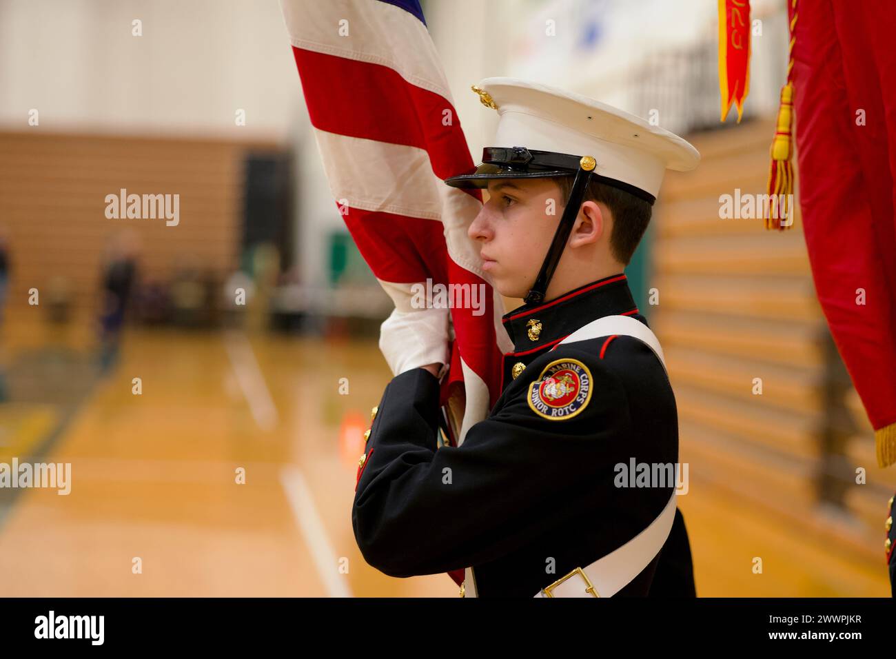JOINT BASE ELMENDORF-RICHARDSON, Alaska -- Junior ROTC cadets ...