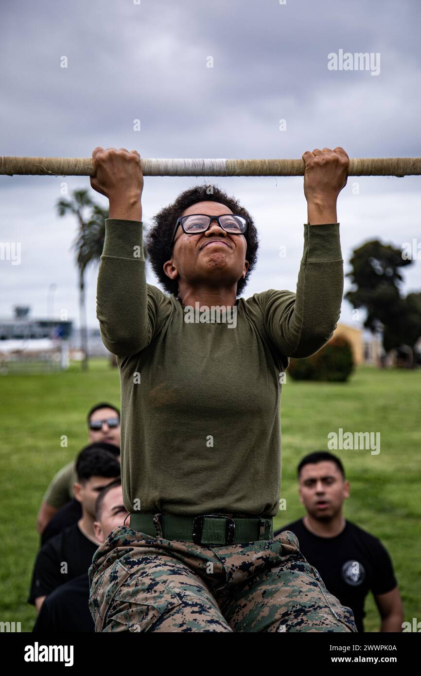 U.S. Marine Corps Cpl. Charisma Scott, a staff judge advocate legal ...