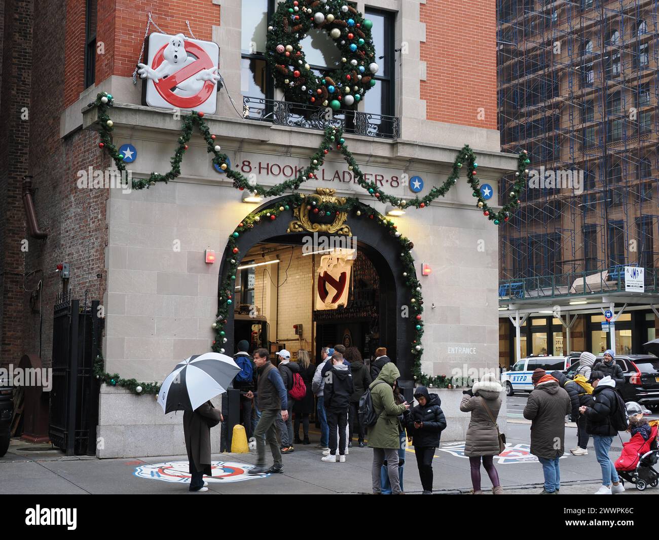 Image of the fire station from the Ghostbusters movie Stock Photo - Alamy