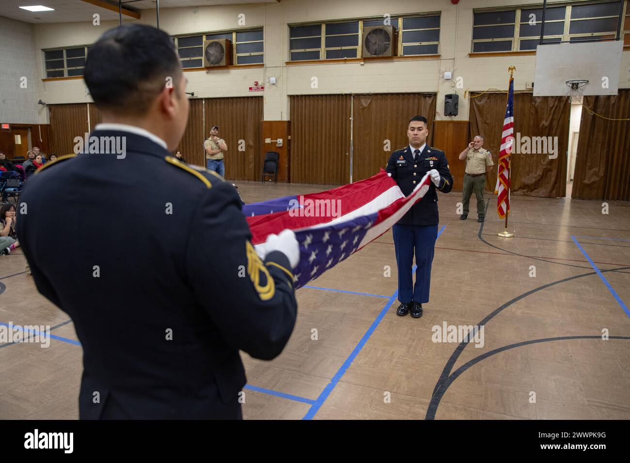 U.S. Army Soldiers with Able Company, Recruiting and Retention ...