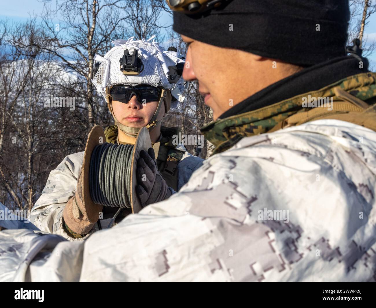 U.S. Marines with 1st Battalion, 2nd Marine Regiment, 2nd Marine ...