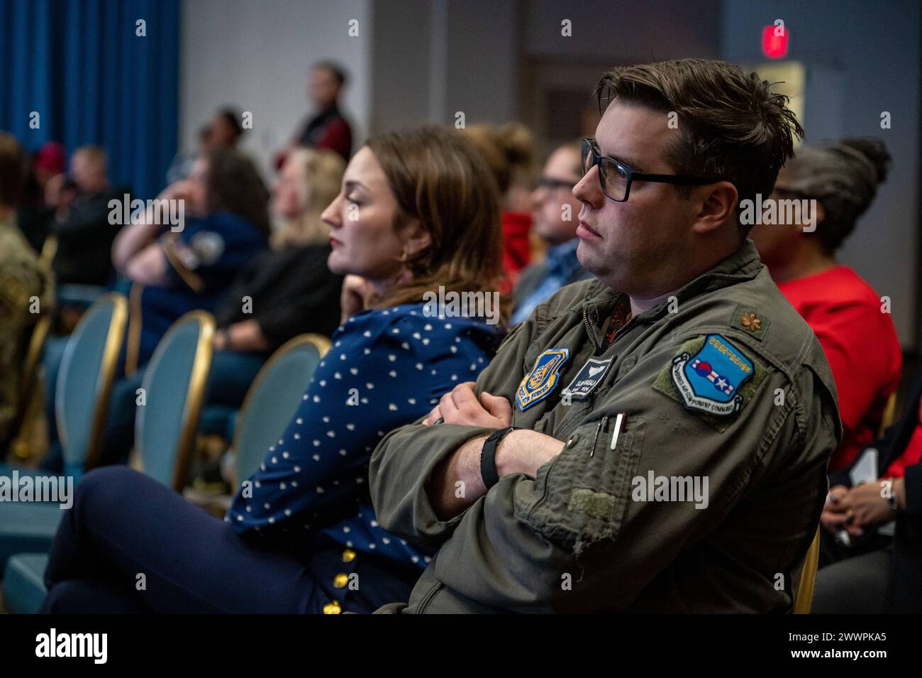 U.S. Air Force Maj. Joseph Basala, 7th Air Force deputy director of the ...