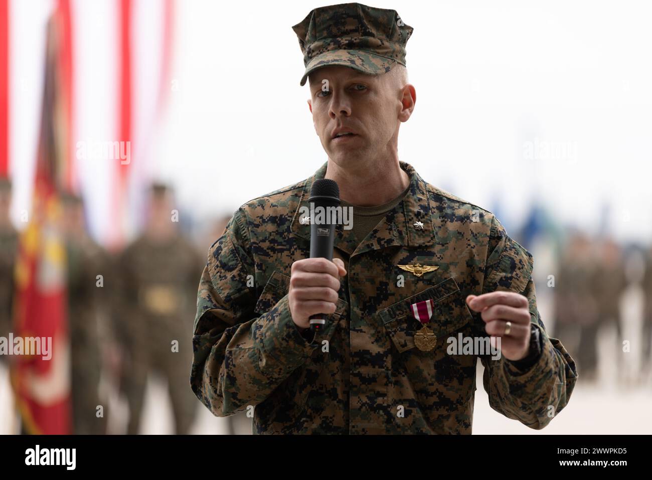 U.S. Marine Corps Lt. Col. Eben Buxton, a native of Virginia and ...