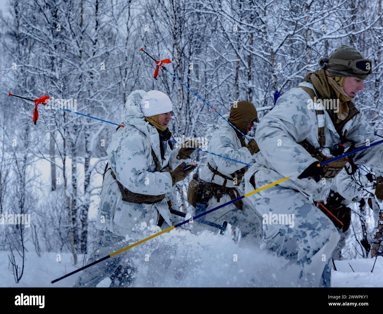 U.S. Marines with 1st Battalion, 2nd Marine Regiment, 2nd Marine ...