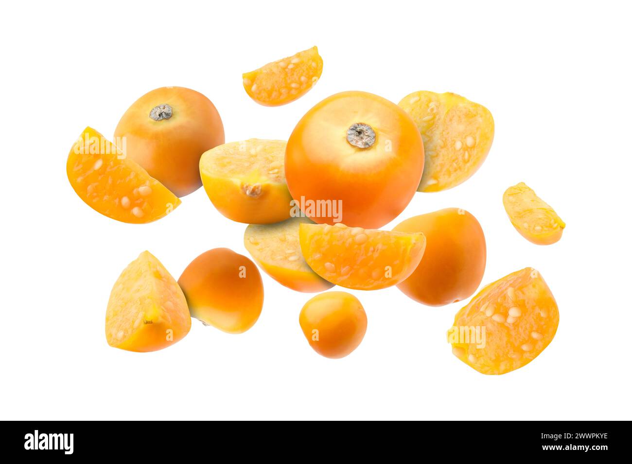Orange autumn natural motion Cut Out Stock Images & Pictures - Alamy