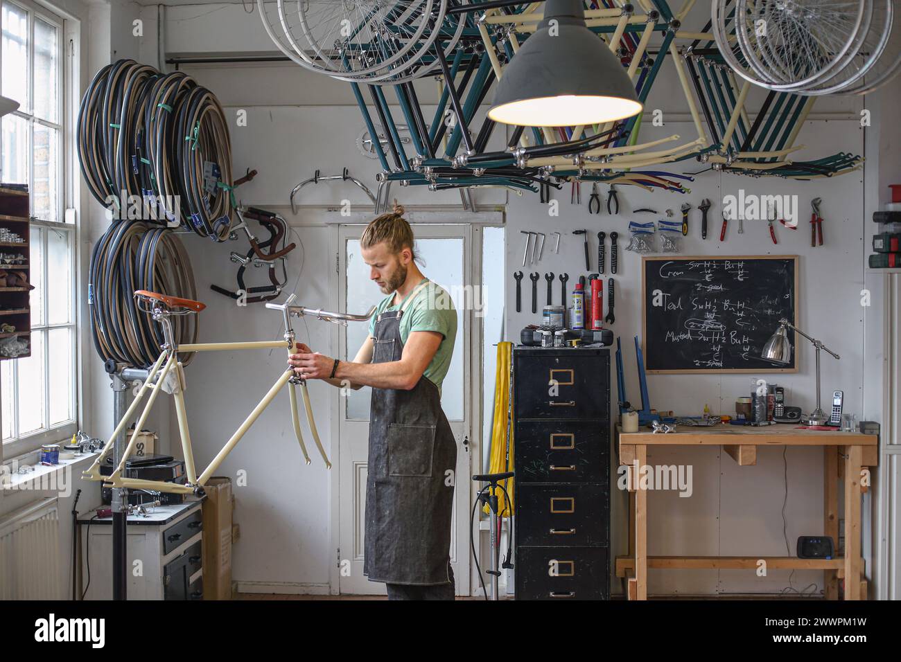 Modern repair young man hi-res stock photography and images - Alamy