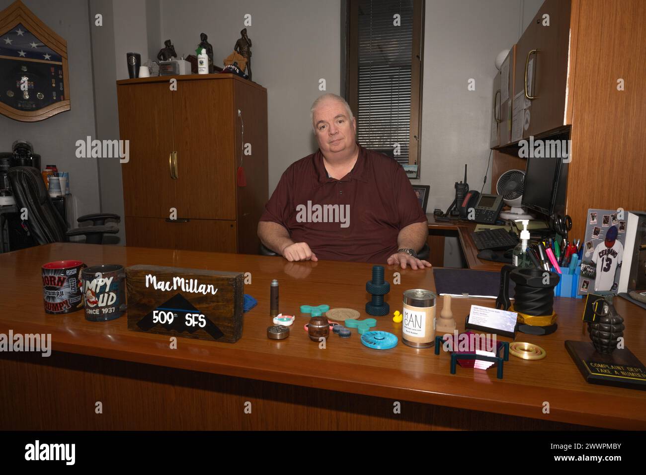 Donald MacMillan, 509th Security Forces Squadron chief of plans and ...