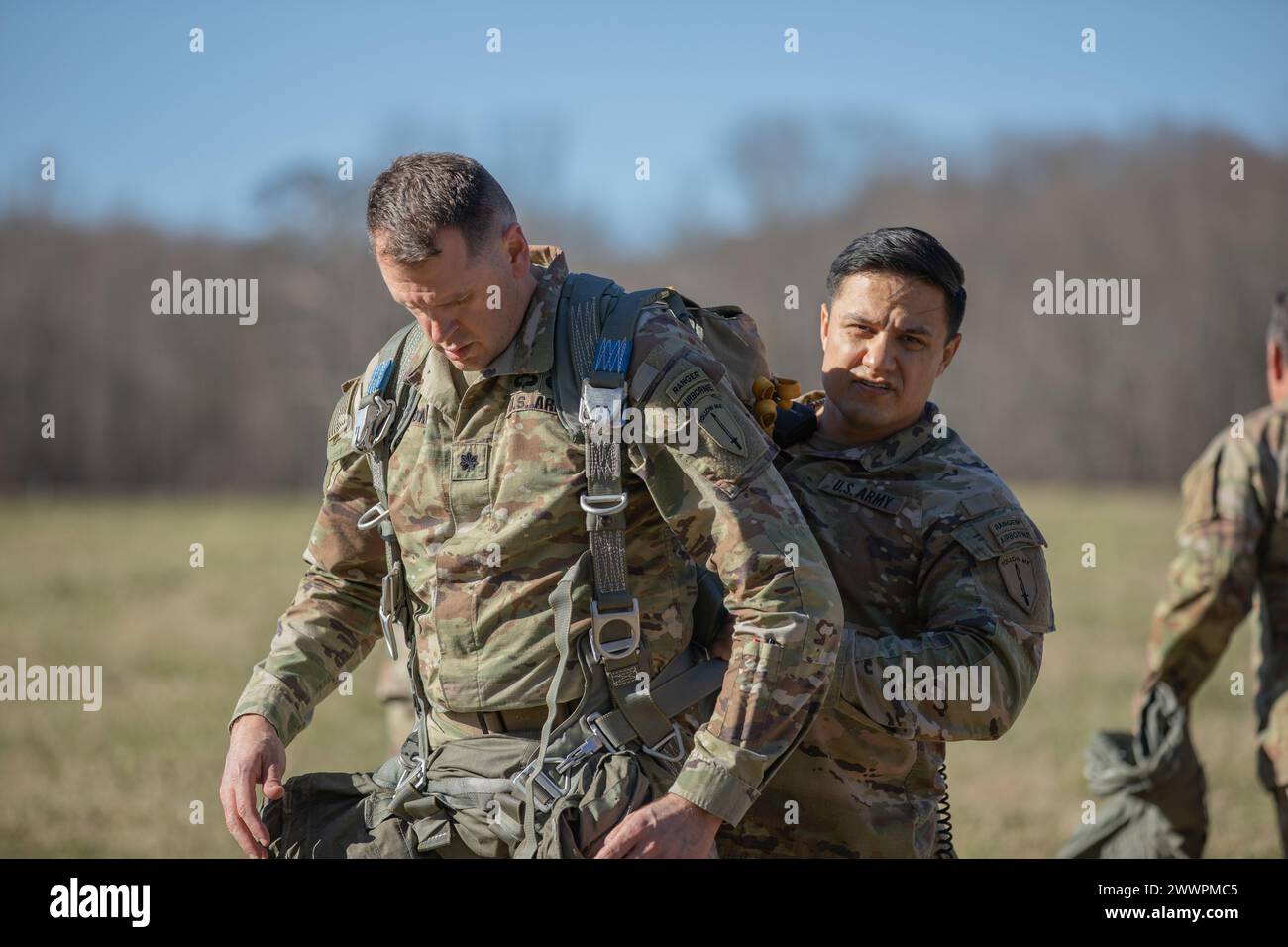 U.S. Army Rangers, assigned to the 5th Ranger Training Battalion ...
