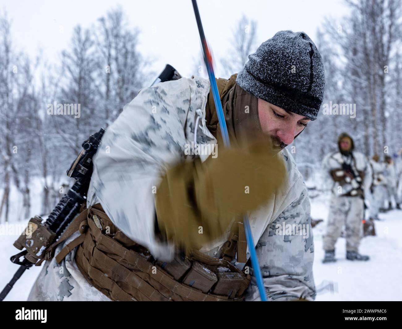 U.S. Navy Hospitalman 3rd class Joshua Rinehart, a corpsman with 1st ...